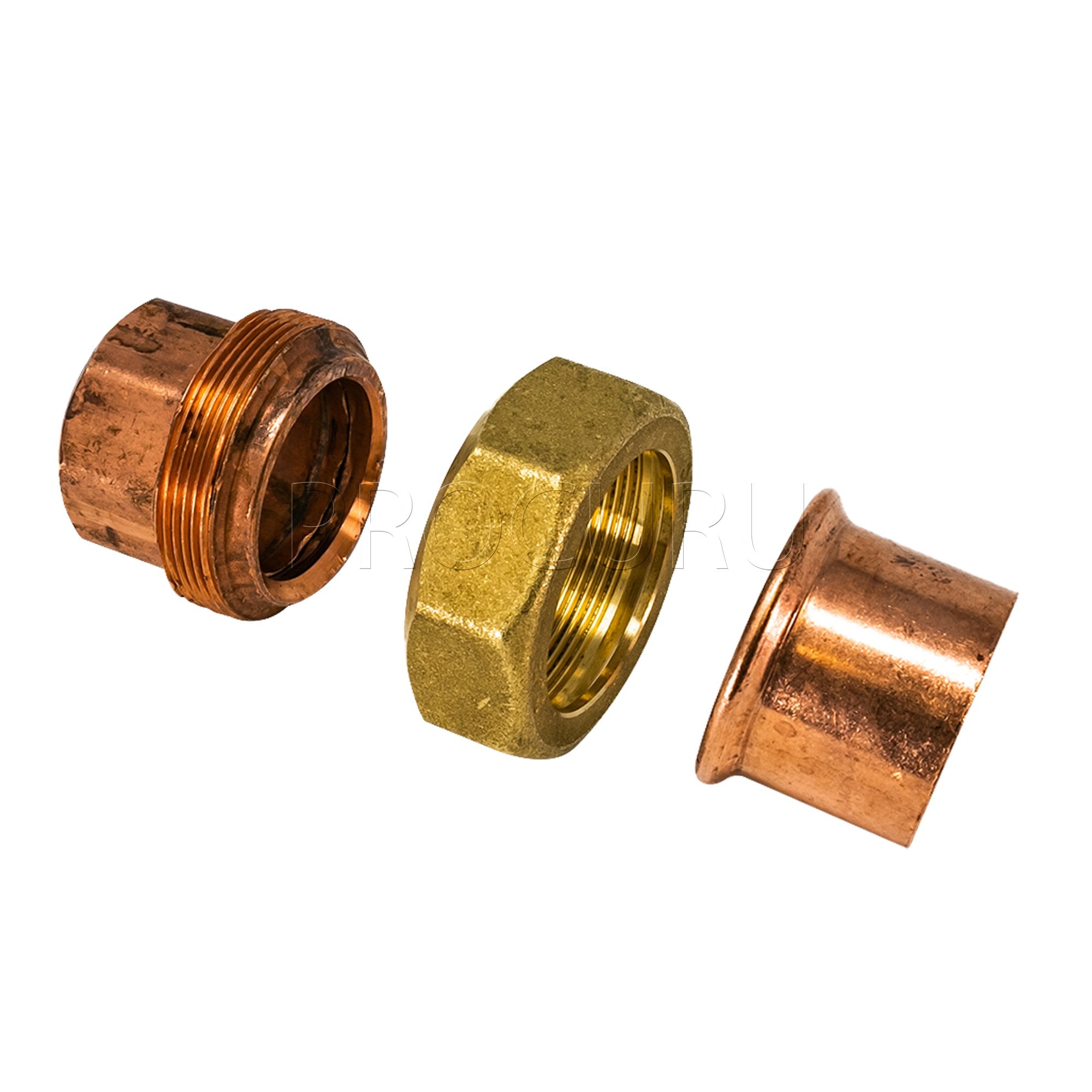 2" Copper Union CxC - Procuru.com - Plumbing, Electric & Lighting Wholesale